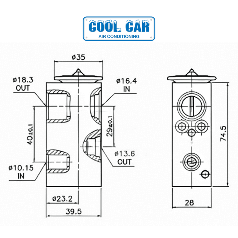 Genuine Thermal Expansion TX Valve Renault Master 2.3L Diesel 2010-2023 ...