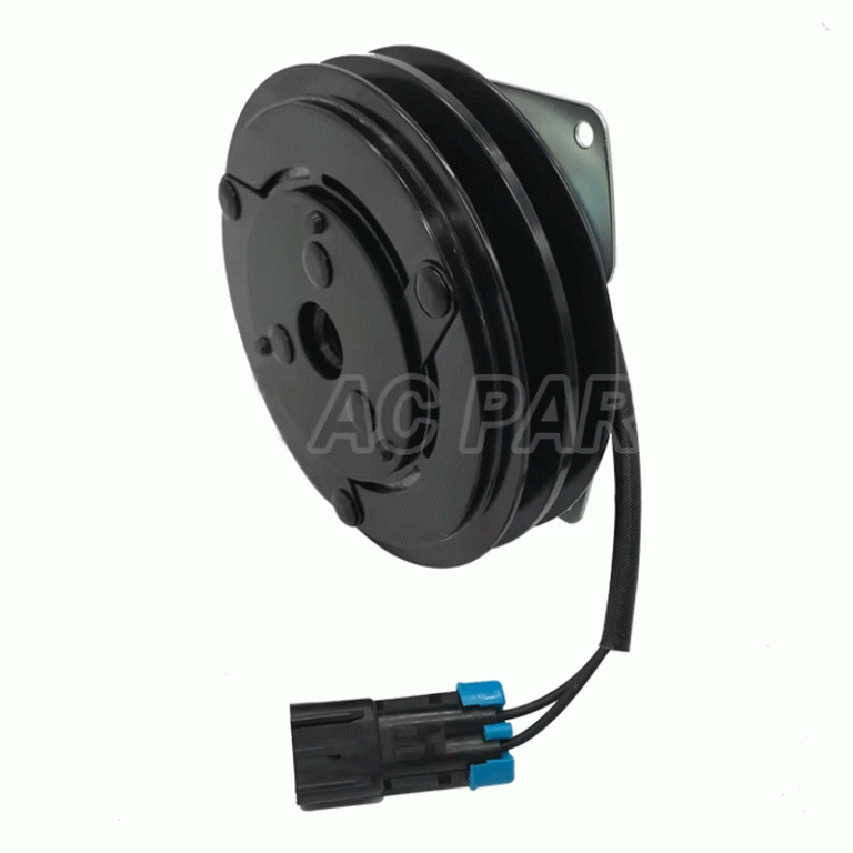 Universal York A/C Compressor Clutch Assembly 2 Groove V-Belt Twin Plug ...
